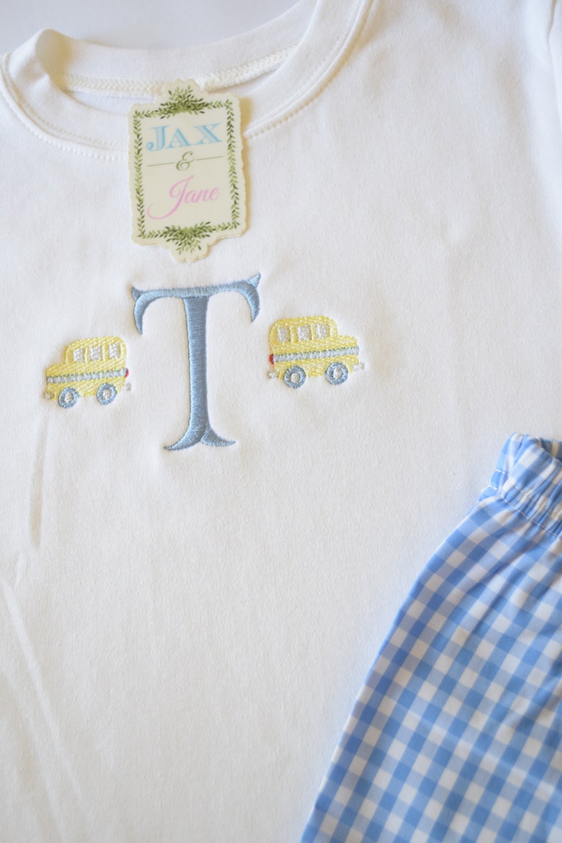 Sketch Mini School Bus Embroidery Design, Mini School Bus Embroidery ...