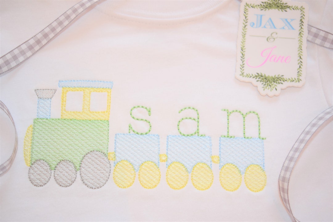 Sketch Train Embroidery Design, Train Embroidery Design, Toy Train ...