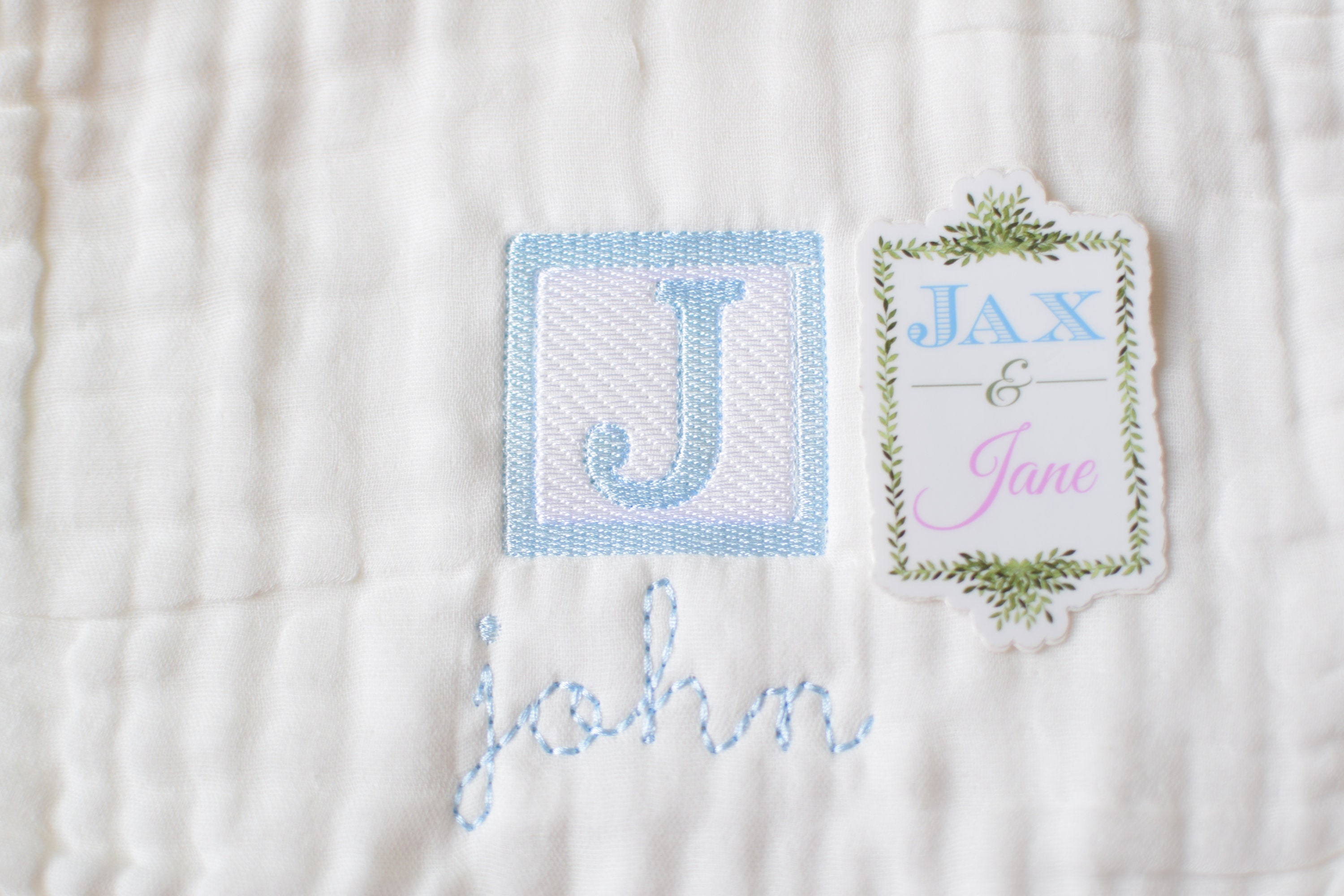Alphabet Letter Block Embroidery Design, J Baby Block Embroidery ...