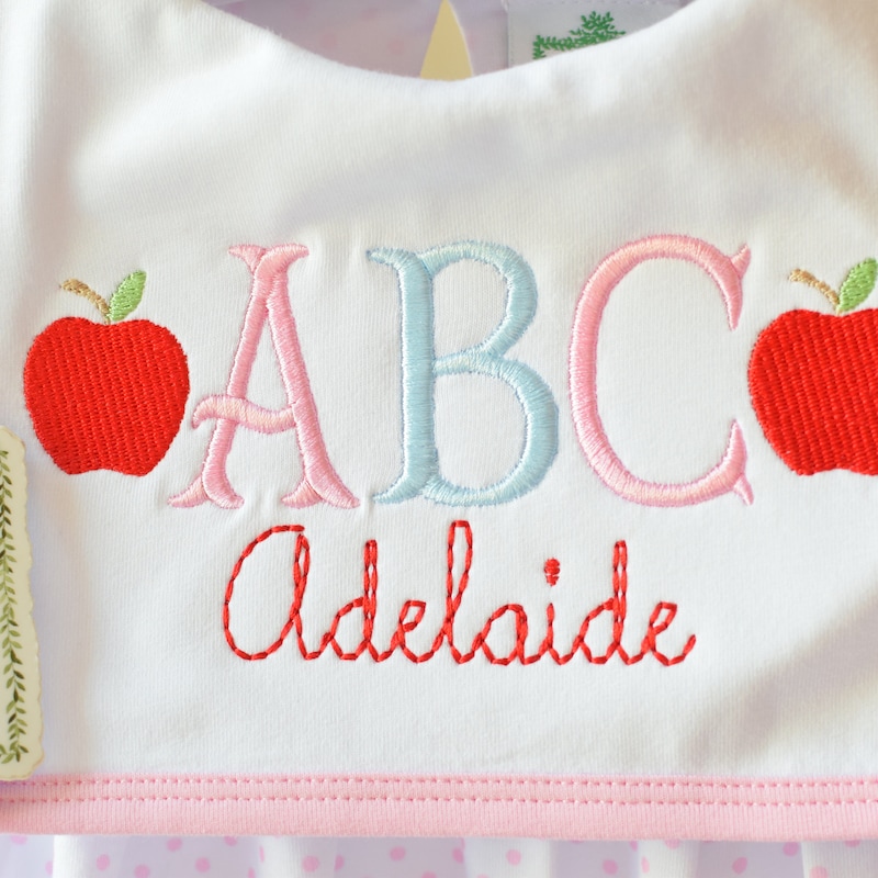 Abc Embroidery - Etsy