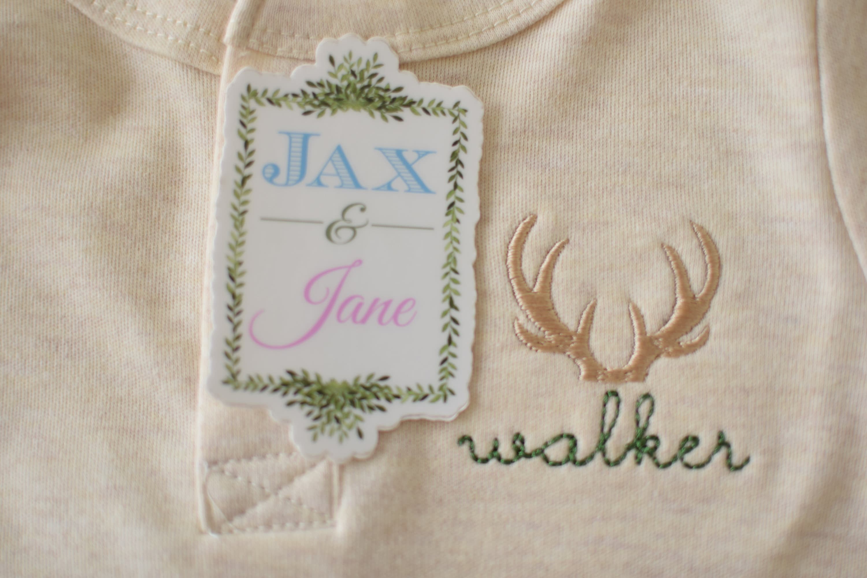 Filled Mini Antler Monogram Embroidery Design, Frame Mini Deer Antlers ...