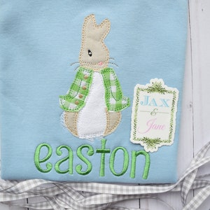 Peter Rabbit Applique Design, Easter Peter Rabbit Applique Design ...