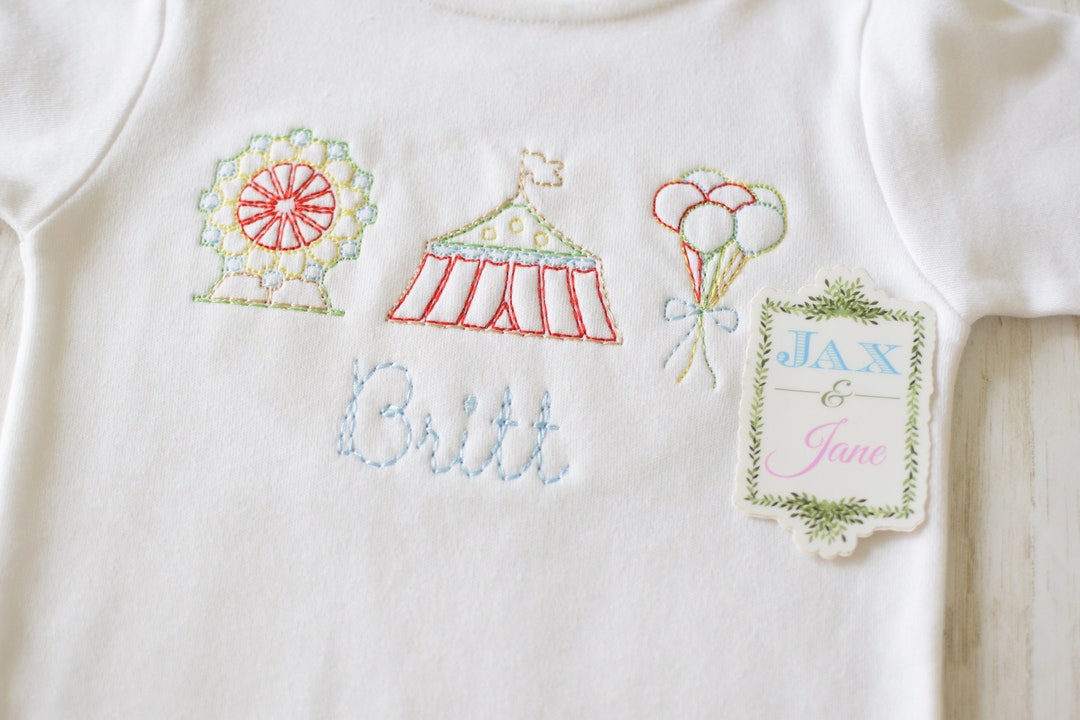 Vintage Stitch County Fair Embroidery Design, Carnival Fair Embroidery ...