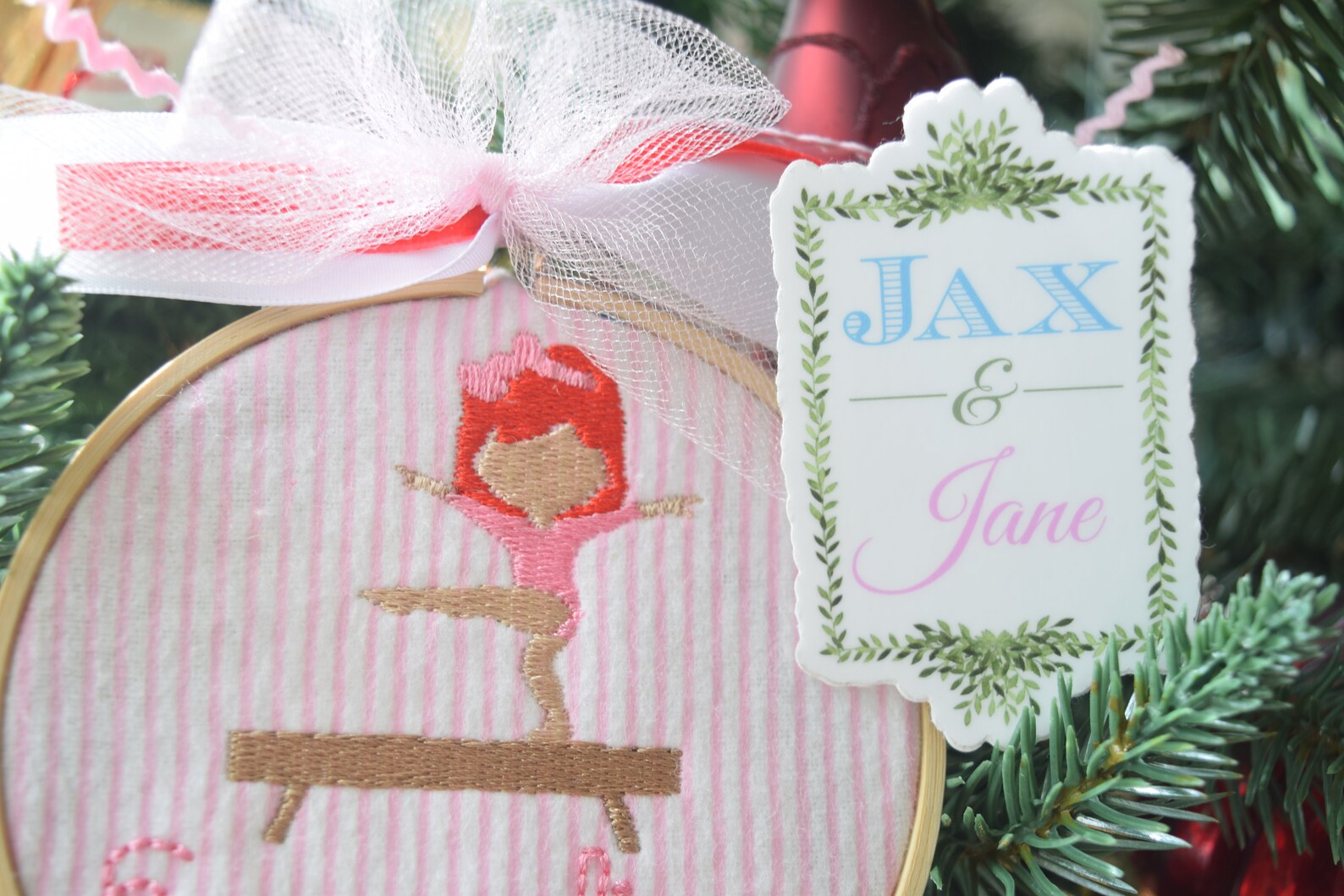 Filled Mini Gymnast Embroidery Design Filled Mini Balance - Etsy