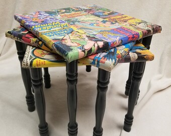 Comic book table | Etsy