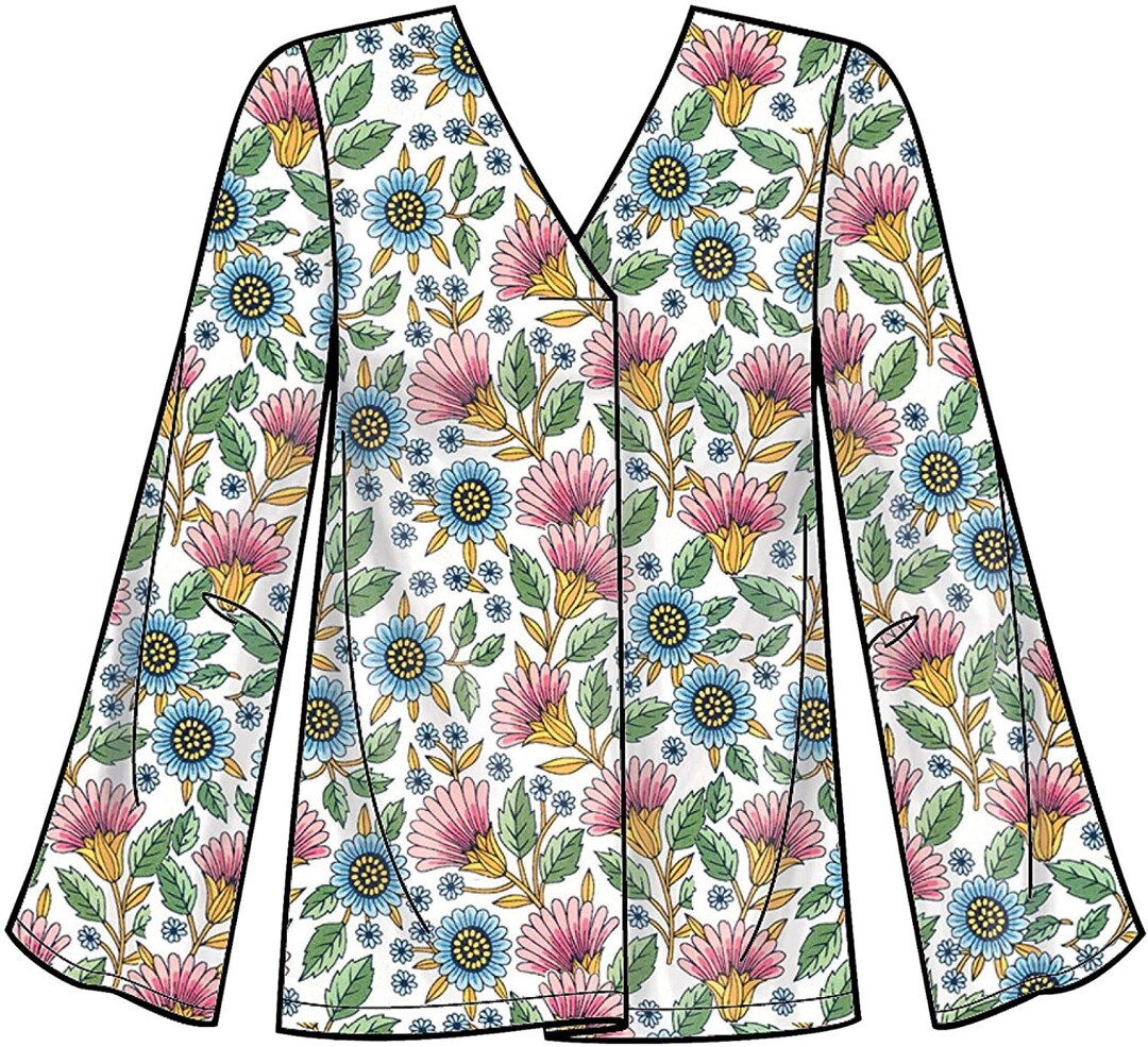 NEW LOOK Simplicity Sewing Pattern R10278 N6637, Misses Loose Fit ...