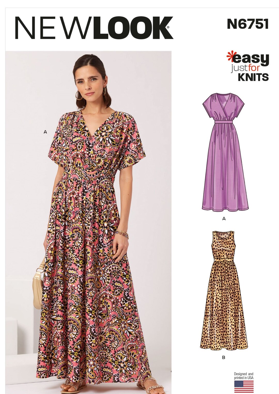 NEW LOOK Simplicity Sewing Pattern N6751, Misses Easy to Sew Pullover ...