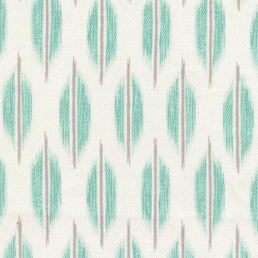 Ikat Cotton Fabric: Braemore Spice Market Aquamarine - Home Decor ...