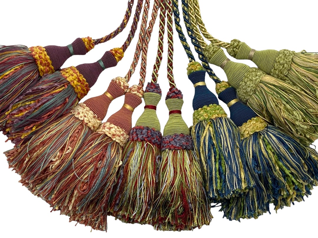 Decorative Designer Home Decor Chair Tie Tassel Tieback - Etsy
