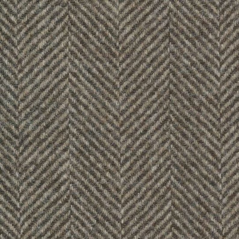 Woven Wool HERRINGBONE Chevron Pattern EARTH Home Decor Drapery ...