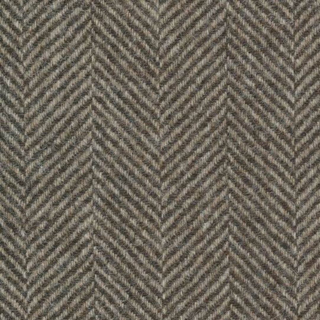 Woven Wool HERRINGBONE Pattern EARTH Home Decor Drapery Upholstery ...