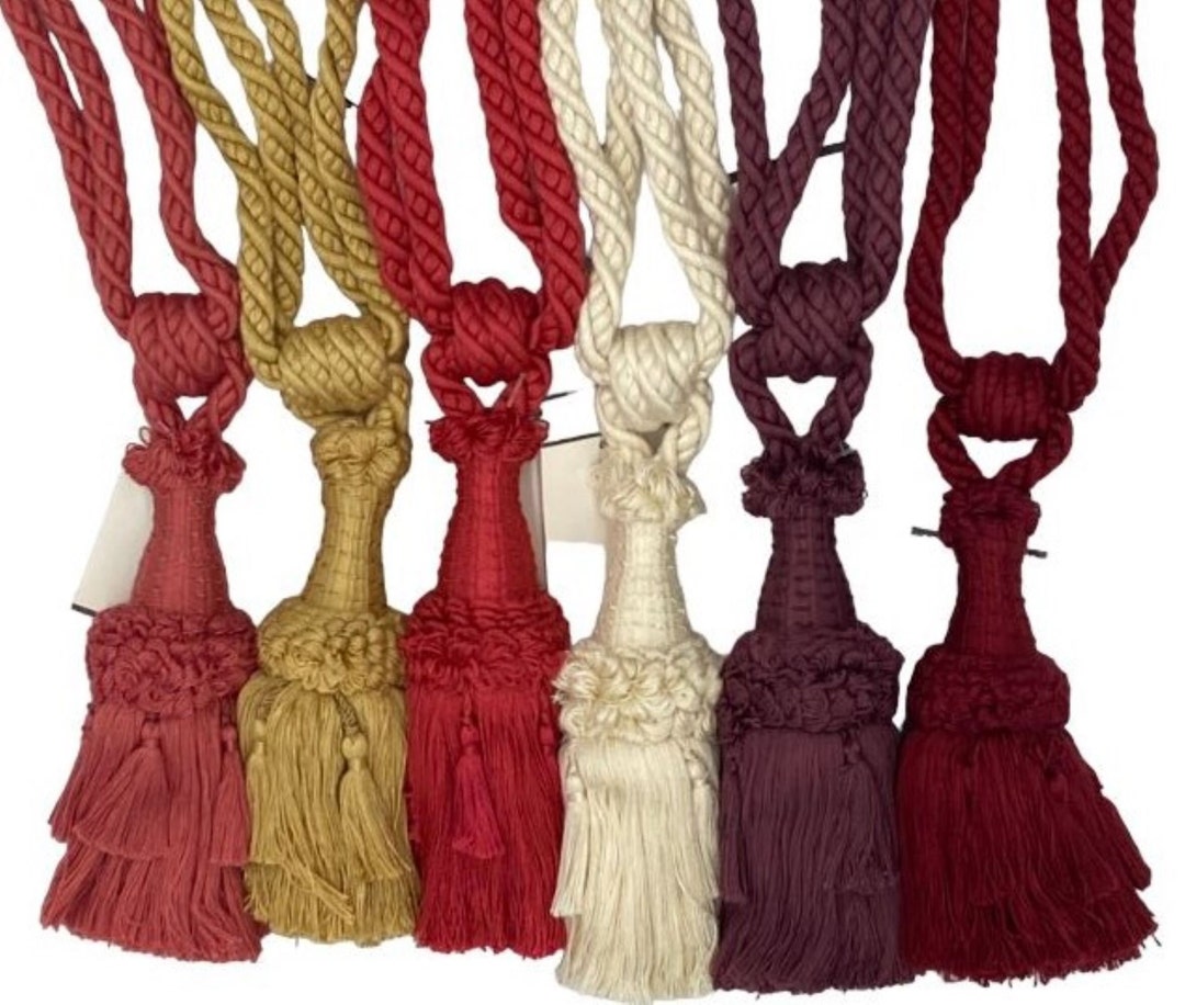 Decorative Tassel Tieback Conso Trims Empress 21920 Drapery Curtain ...