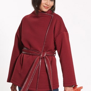 NEW LOOK Simplicity Sewing Pattern N6742, Misses Unlined Wrap Coat ...