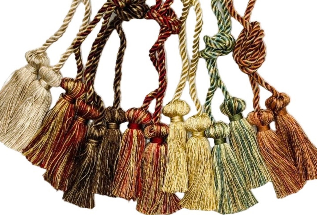Conso Vintage Decorative Tassel Chair Tie 5068 Pillow Furniture Lamp ...