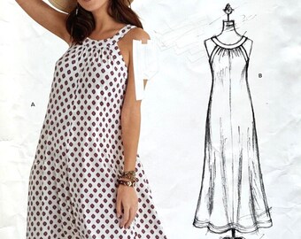 NEW LOOK Simplicity Sewing Pattern S0544 6282, Misses Casual Sleeveless ...