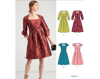 NEW LOOK Simplicity Sewing Pattern S0544 6282, Misses Casual Sleeveless ...