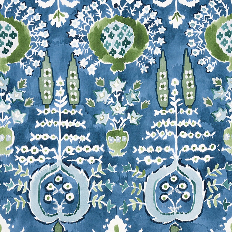 Thibaut MENDOZA SUZANI Ikat Drapery Pillow Upholstery Fabric - 6 ...