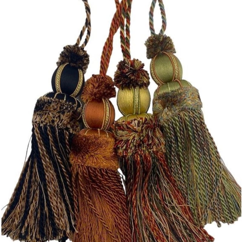 Tassel Curtains - Etsy