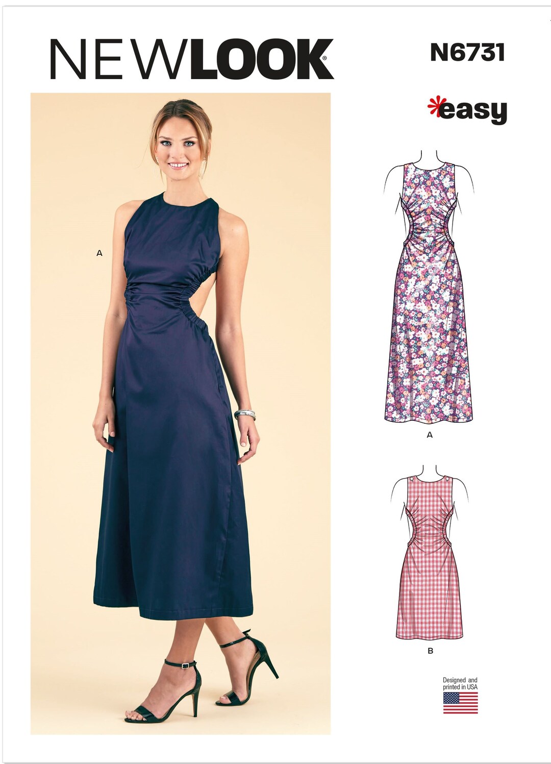 NEW LOOK Simplicity Sewing Pattern N6731, Misses Summer Spring Cut-a ...