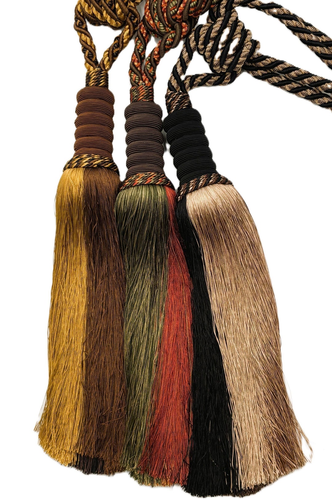 Decorative Tassel Tieback Home Decor Drapery Curtain Rope Holdback ...