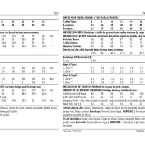 NEW LOOK Simplicity Sewing Pattern N6753, Misses Easy to Sew Peplum Top ...