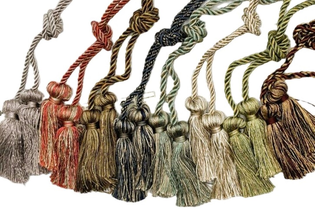 Conso Vintage Decorative Tassel Chair Tie 5068 Pillow Furniture Lamp ...
