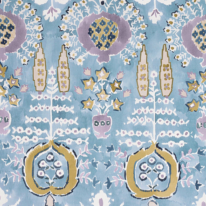 Thibaut MENDOZA SUZANI Ikat Drapery Pillow Upholstery Fabric - 6 ...