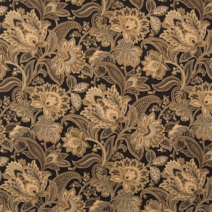 Mill Creek VALDOSTA Cliffside Jacobean Floral BLACKBIRD Home Decor ...