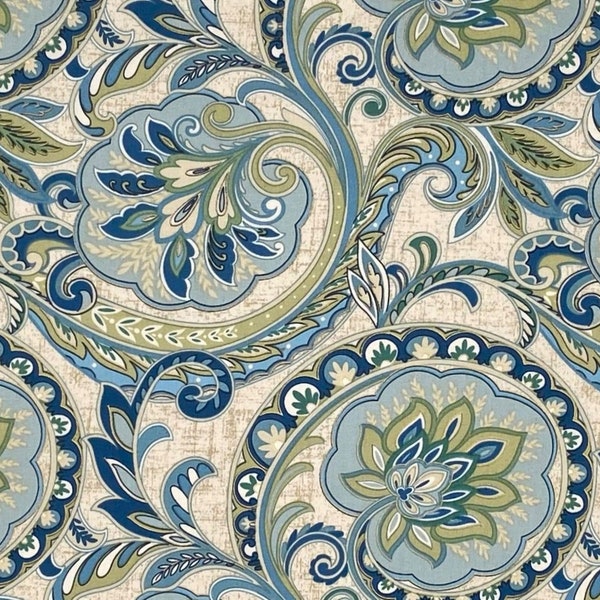 Blue Drapery Fabric - Etsy