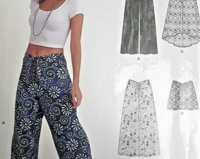 NEW LOOK Simplicity Sewing Pattern D0625 6455, Misses Pants Shorts ...