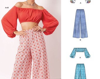 NEW Look Simplicity Sewing Pattern 6482, Misses Sportswear Tunic Dress ...