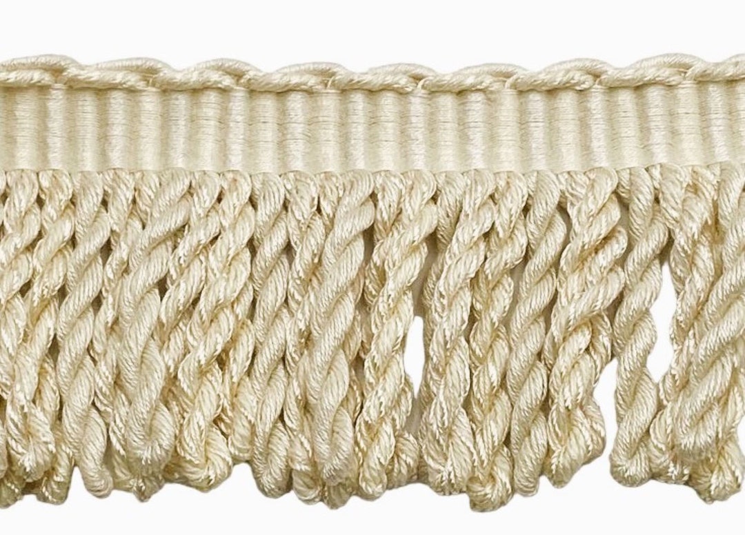 Conso Trim 21982 I10 WHITE NATURAL Home Decor Pillow Drapery Ottoman ...