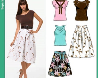 NEW LOOK Simplicity Sewing Pattern P6457 6457, Misses Summer Sleeveless ...