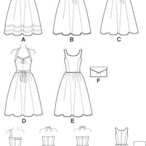 NEW LOOK Simplicity Sewing Pattern P6457 6457 Misses Summer - Etsy