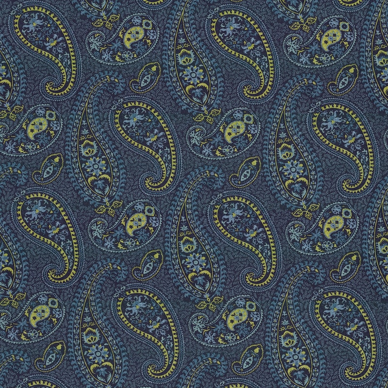 Waverly Blue Fabric - Etsy