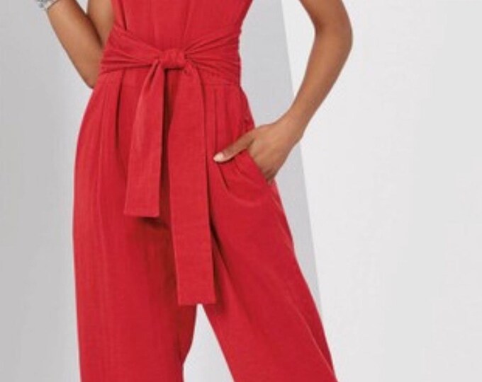 NEW LOOK Simplicity Sewing Pattern N6616 6616, Misses Dress Jumpsuit ...