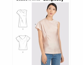 Simplicity Sewing Pattern 2504, Misses Jacket Collar Outerwear Garment ...