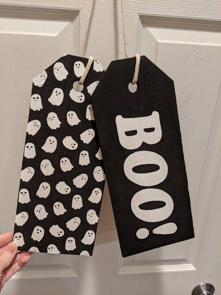 Wooden Door Tags - Etsy