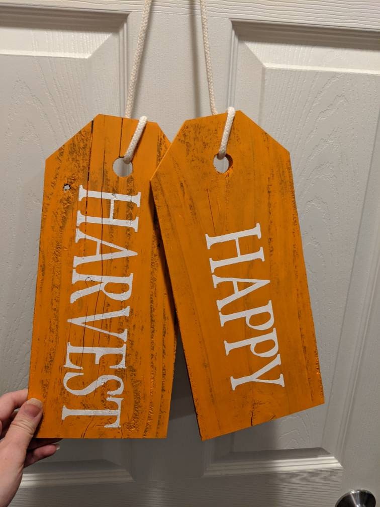 Wooden Door Tags - Etsy