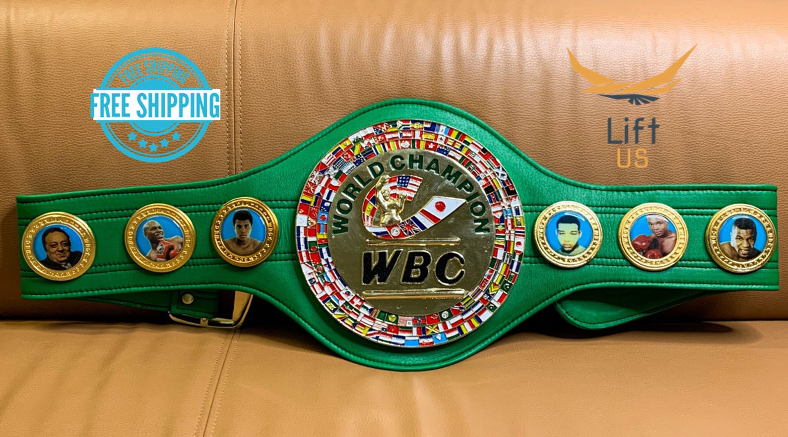 WBC WORLD CHAMPIONSHIP World Boxing Council Replica Belt Adult | Etsy