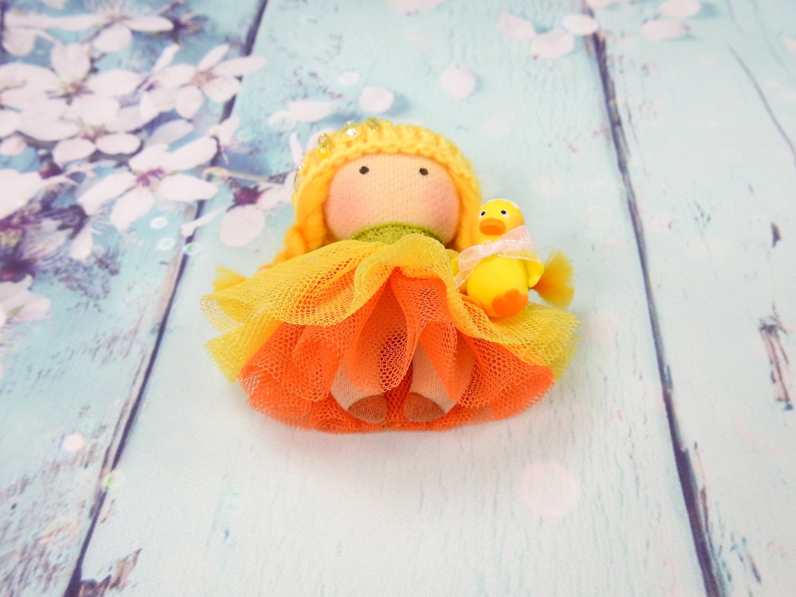 Chickabiddy Small Doll Chicken Doll Nestling Little Doll - Etsy