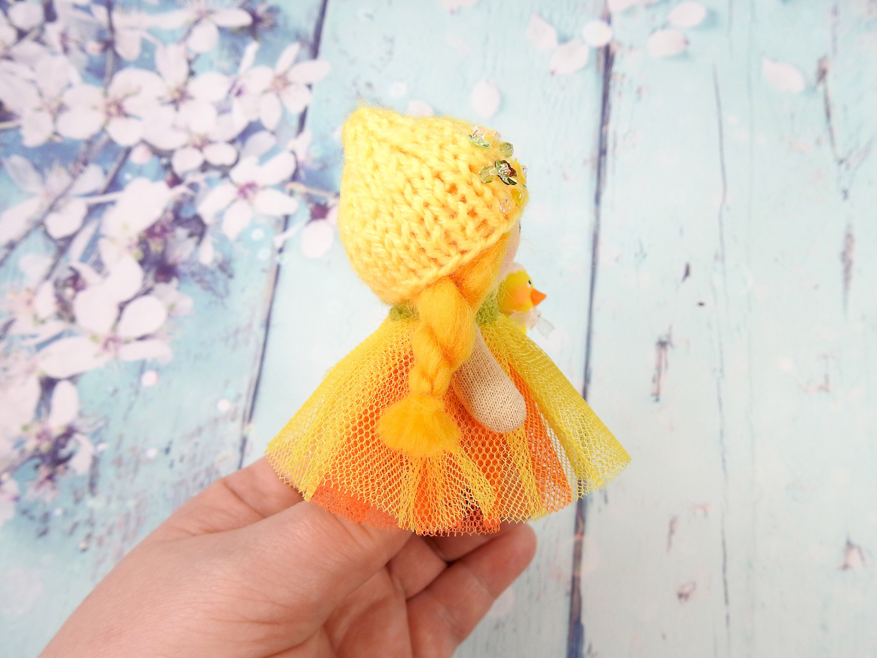 Chickabiddy Small Doll Chicken Doll Nestling Little Doll - Etsy