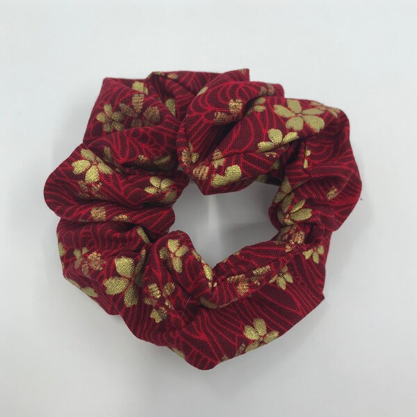 Red Scrunchie - Etsy