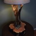 Natural Bark Lamp - Etsy