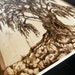Original Pyrography/woodburning Art - Spring Willow - Etsy