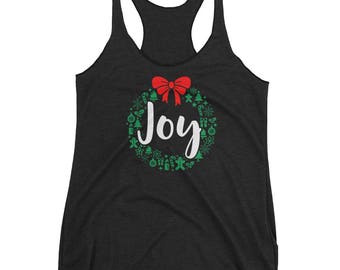 Christmas tank tops | Etsy