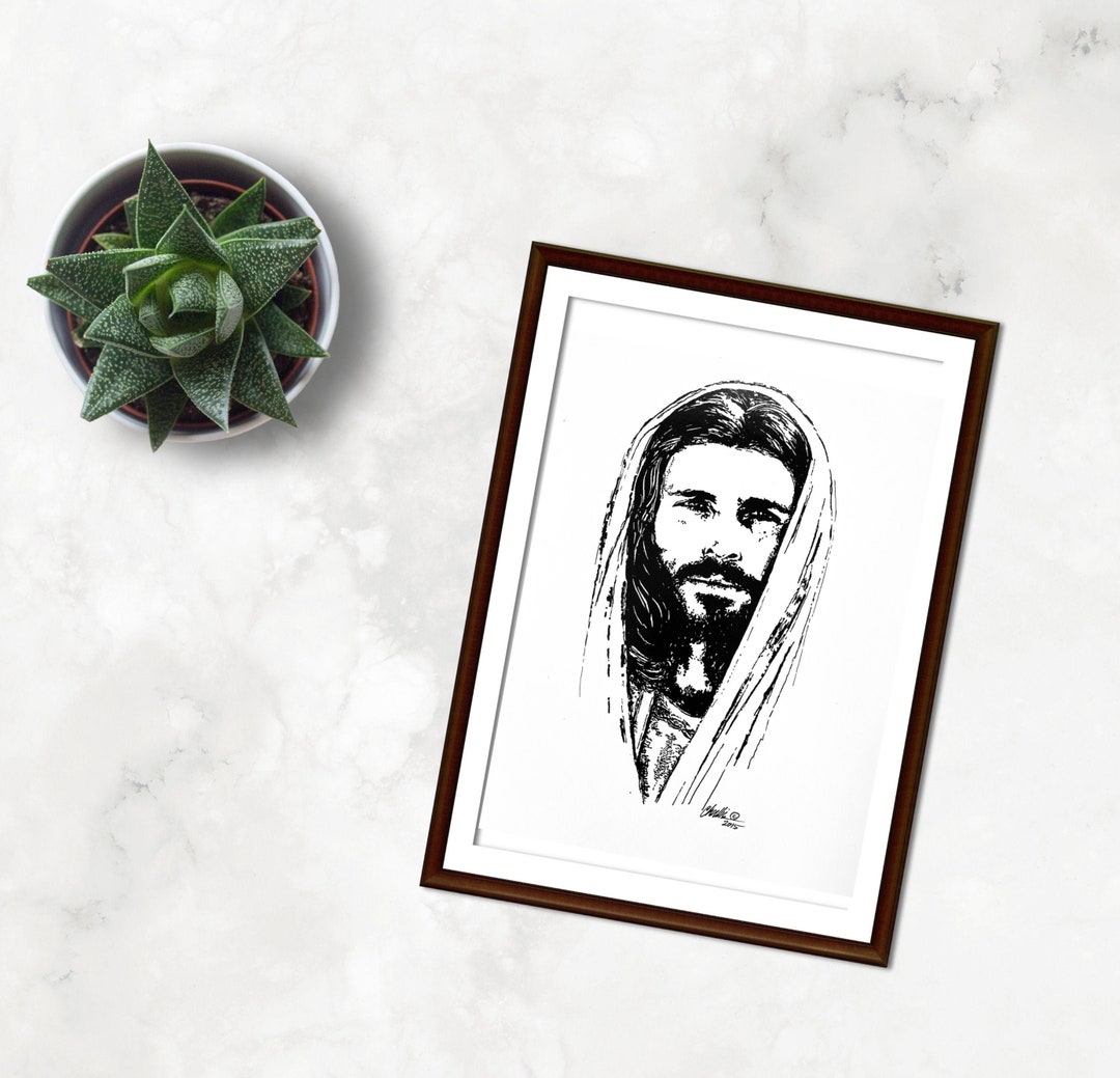Beloved Savior / LDS Art / Christian Art / Jesus Christ Art / LDS Print ...