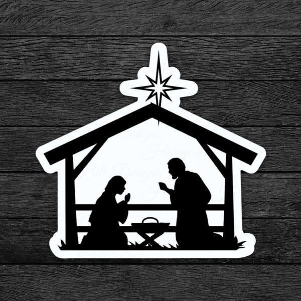 Baby Jesus Sticker - Etsy