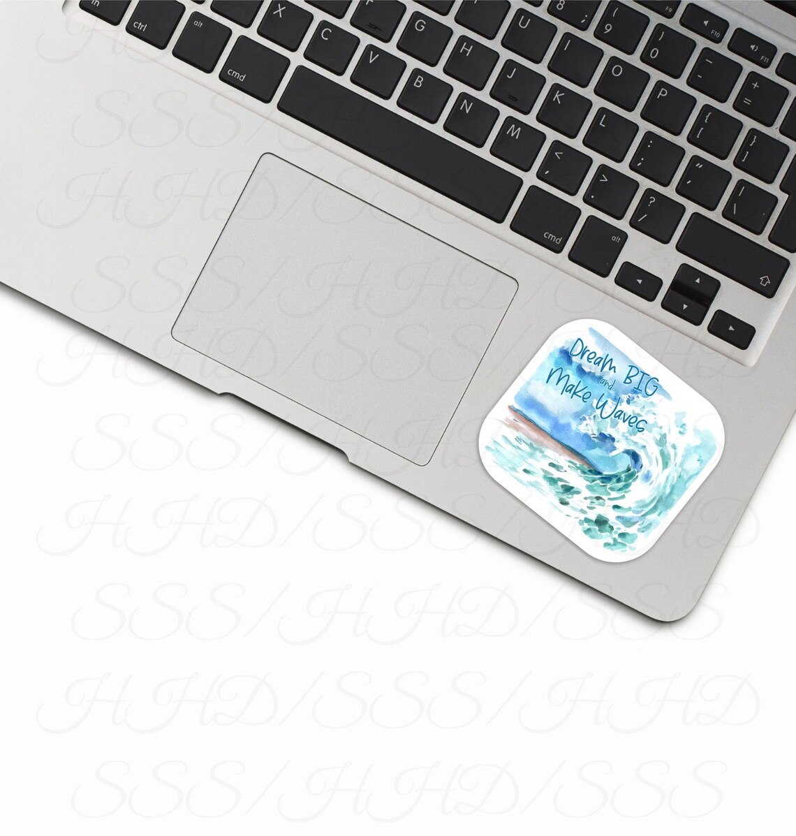 Dream Big and Make Waves Sticker Waves Sticker Beach | Etsy