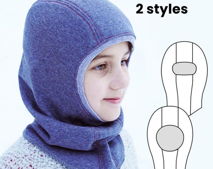 PDF Sewing Pattern - Balaclava SKI (kid's, Women's, and Men's Sizes) - Etsy